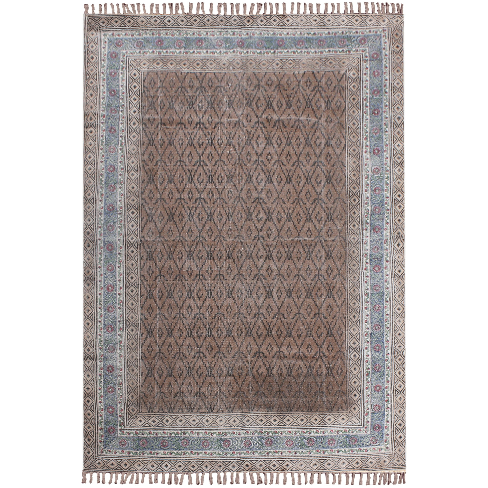 Click here for Casavani Geometric Eco Friendly Outdoor Mat  Brown... prices