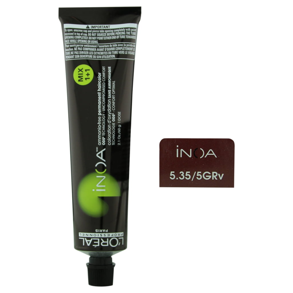 L'Oreal Professionnel Inoa 5.35 Ammonia-Free Permanent Hair Colour with ...