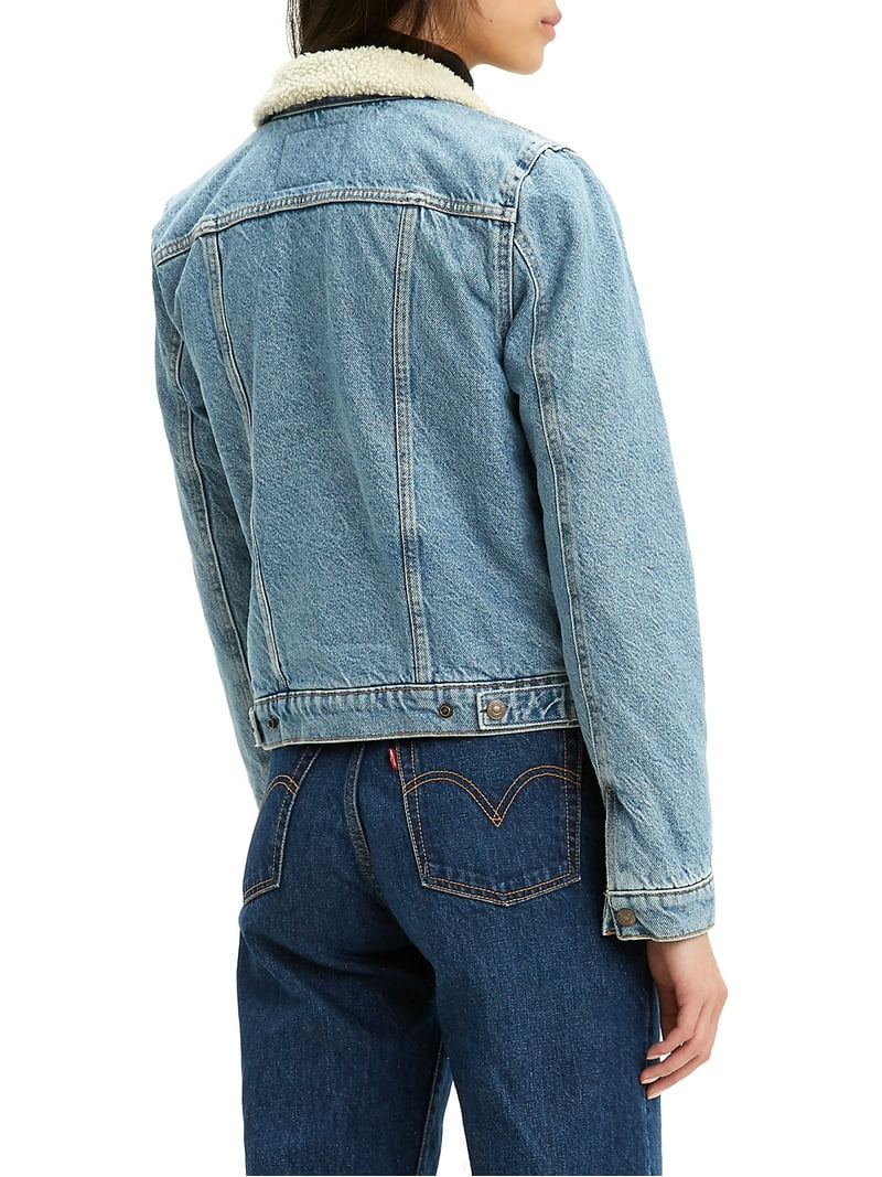 Levi's Women's Original Sherpa Trucker Jacket - Walmart.com