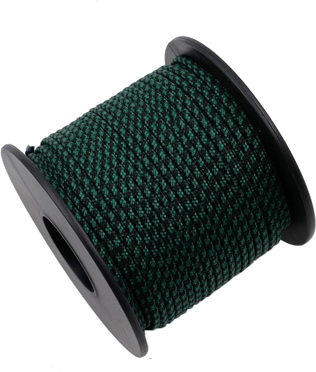 Paracord Cord 100 Feet 3 Strands Micro Parachute Spool Cord Nylon Rope ...