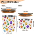 500ml Stainless Steel Food Storage Containers Cartoon Candy Pattern ...