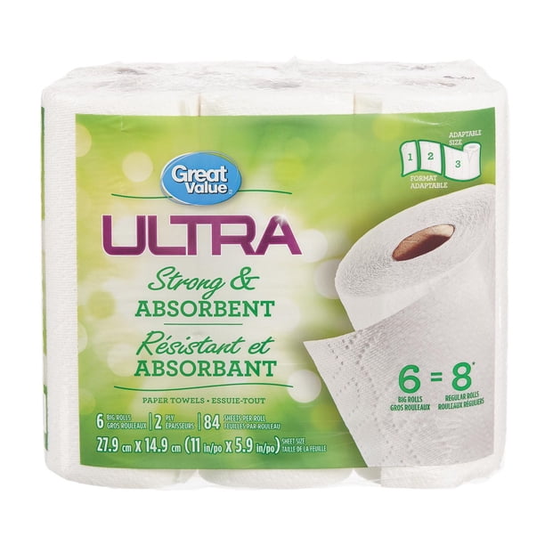 Great Value Paper Towels - Walmart.ca