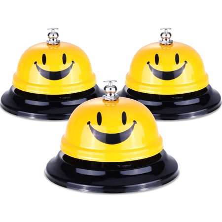 3 Pieces Call Bell Customer Service Bell for Classroom Office Reception ...