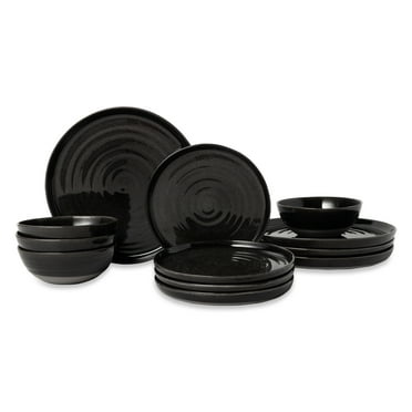 Yellowstone 12-Piece Ceramic Dinnerware Set, Kayce Collection - Walmart.com