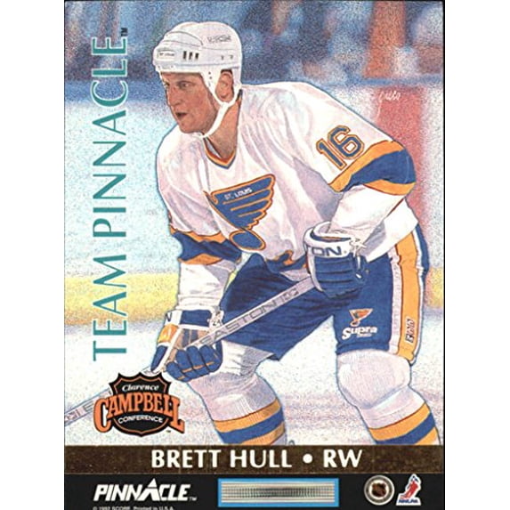 1992-93 Pinnacle Team Pinnacle #6 Jaromir Jagr Brett Hull NHL Hockey ...