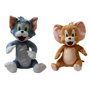 Tom and Jerry 14" Soft Stuffed Plush Dolls Toy Set - Walmart.com ...