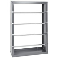 Durham 368-95 Gray Cold-Rolled Steel Wire Spool Rack with 4 Rods, 26-1/ ...