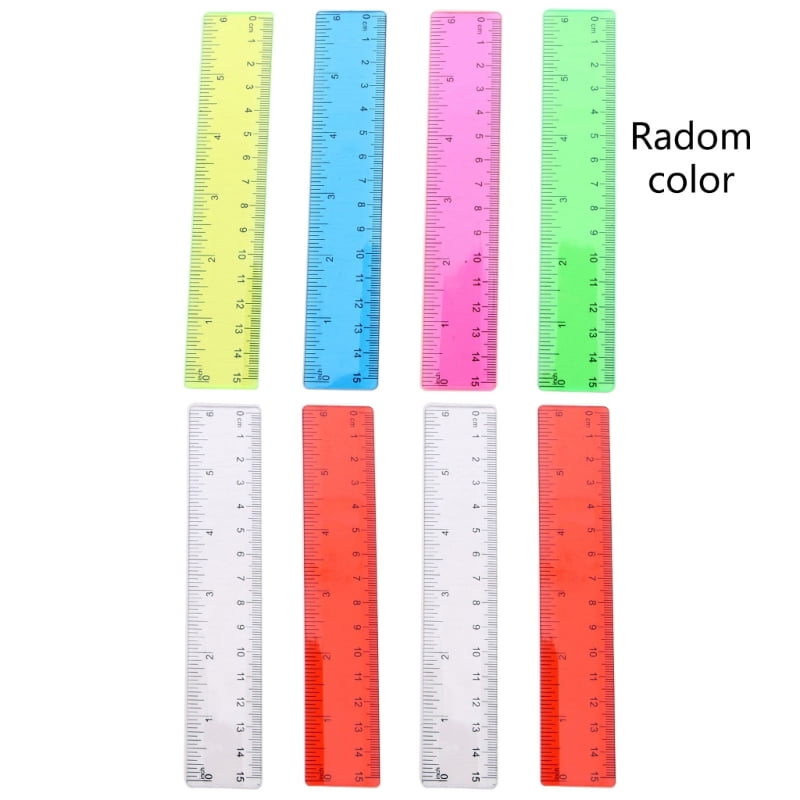 Click here for Lanliyun 8 Pack 6 Inch Rulers Small Ruler Assorted... prices