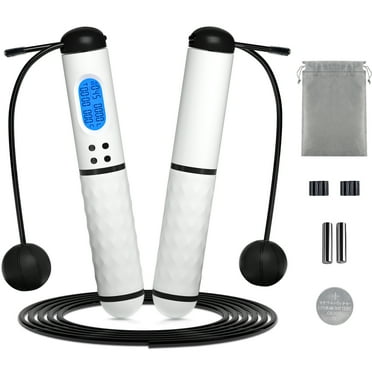 8' Segmented Skip Rope, Blue/White - Walmart.com