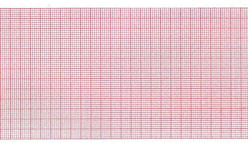ECG Paper 75MM X 30M (Works for Philips HEARTSTART MRX 989803138171) (5 ...