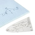 Parabolic Stencil Math Curves Template Parabola Ruler Parabola Stencil ...