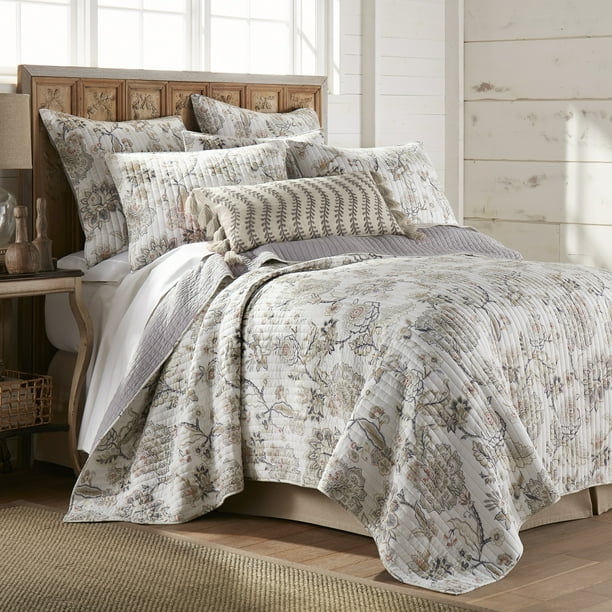 Levtex Home - Ophelia Quilt Set - Full/Queen Quilt and Two Standard ...