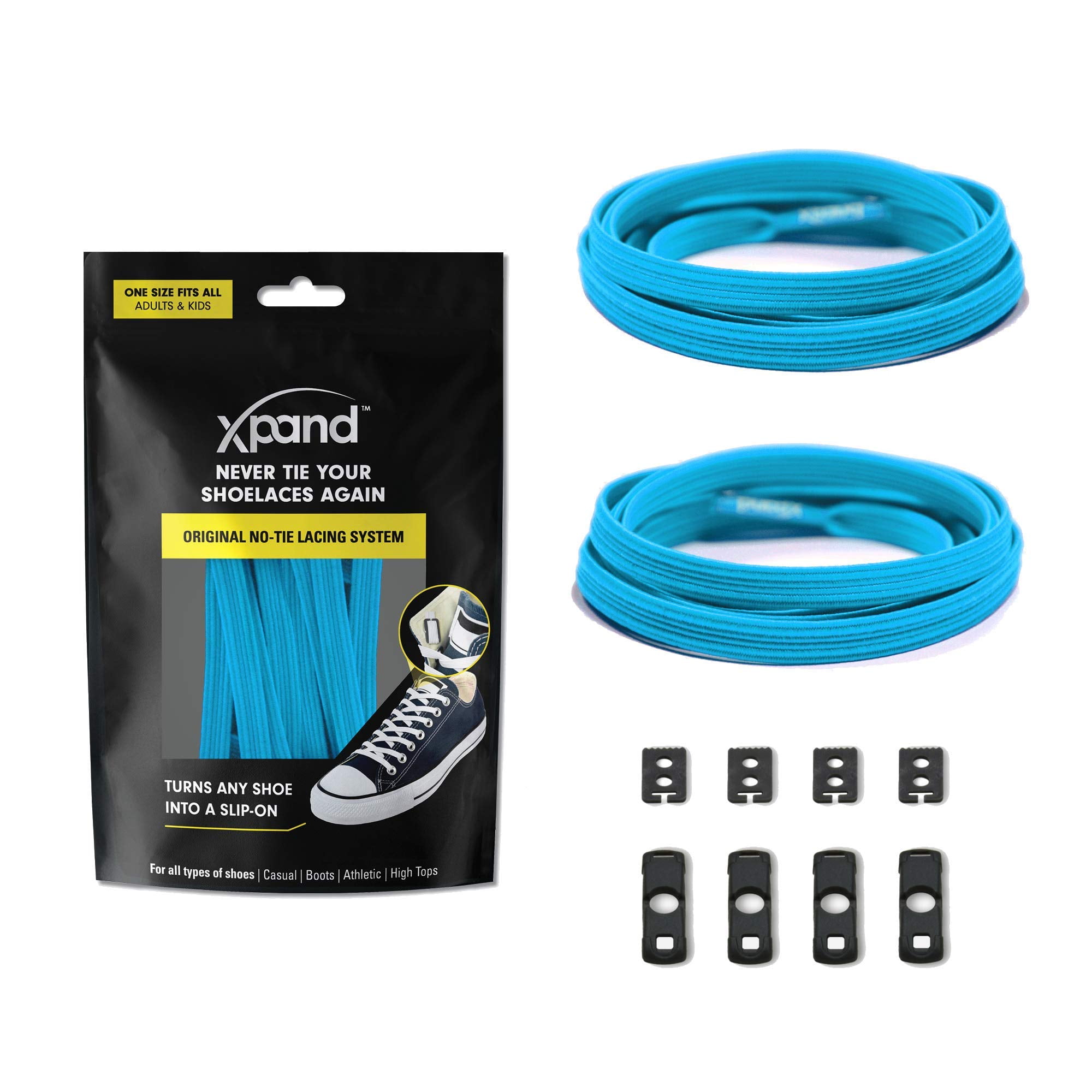 Click here for Xpand No Tie Shoelaces System With Elastic Laces -... prices