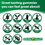 Spring Valley Kids Melatonin Dietary Supplement Gummies, Raspberry, 1 ...