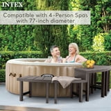 Intex PureSpa Accessory Set - 2 Medium & 2 Tall Benches for 4 Person ...