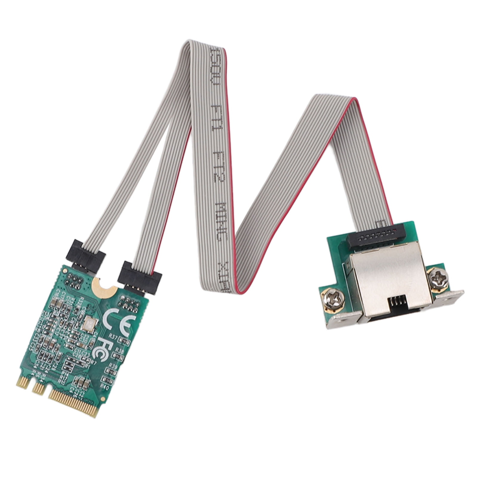 Tarjeta De Red PCIE, Mini Adaptador Lan PCIE M.2 A+E Clave Confiable 2 ...