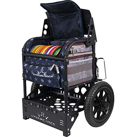 Dynamic Discs Transit Cart by ZUCA | Disc Golf Caddy | Carry up to 25 ...