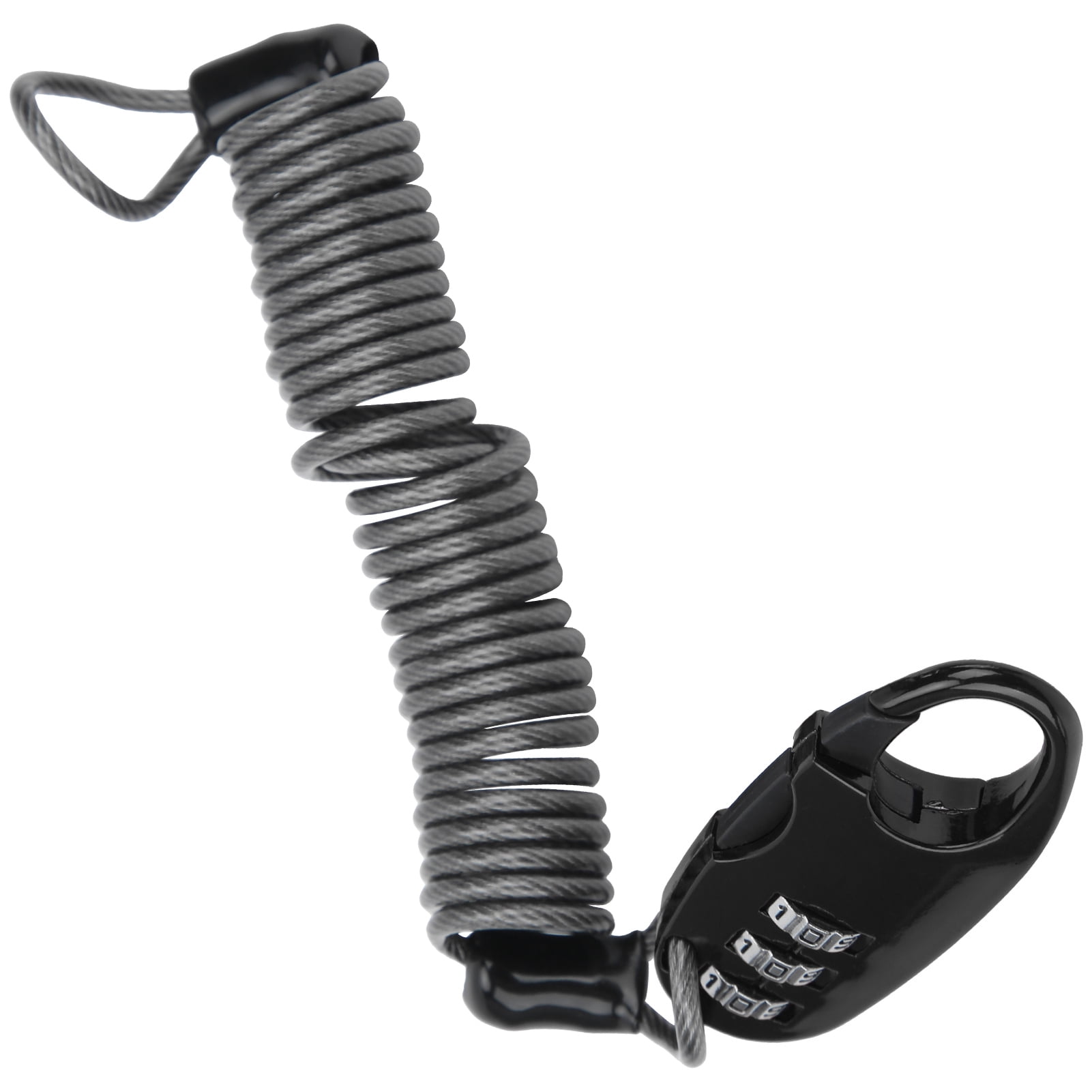 Candado con contraseña para casco, candado con cable para casco de ...