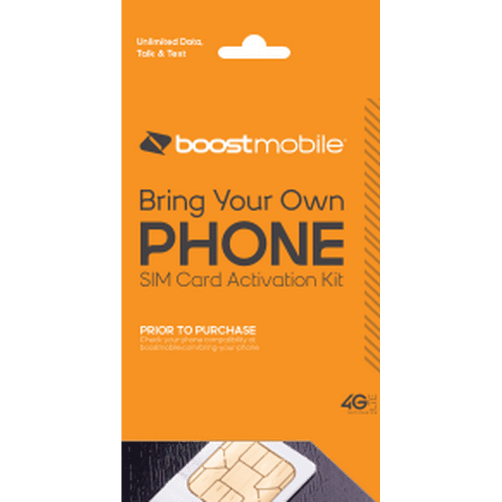 Boost Mobile 4 in 1 SIM Kit - Walmart.com - Walmart.com