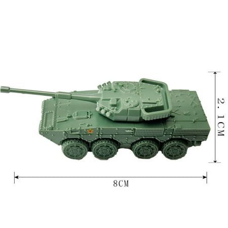 ruzhgo 4D 1:144 Scale Tank Model Kits Armored Vehicle Educational Toy ...
