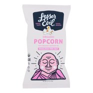 Lesser Evil Organic Popcorn - Oh My Ghee, Case of 12, 4.6 OZ Each, Low ...