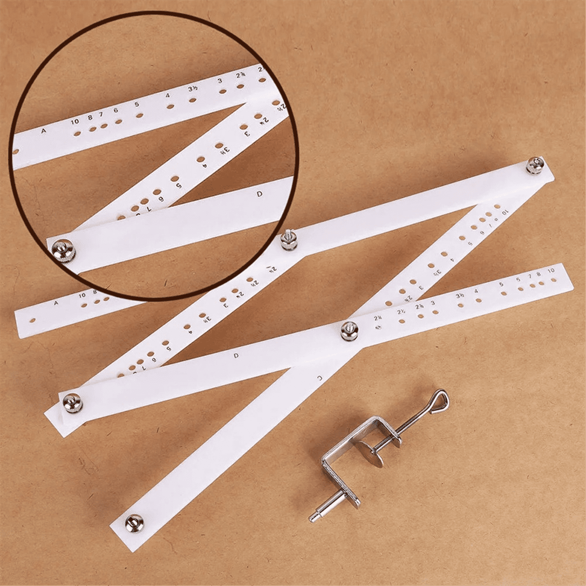 Click here for Unbranded Scale Excellent Folding Ruler Artist Pan... prices