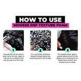 The Doux Mousse Def Texture Foam, Curly Hair Moisturizing Trial Size, 3 ...