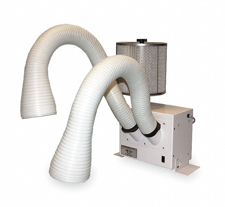 Extract-All Benchtop Fume Extractor, 4.4 ft Hose L S-981-2B - Walmart.com