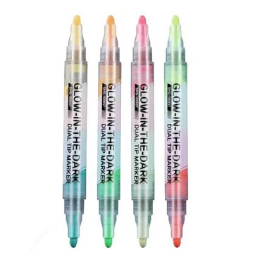 Montana Cans Acrylic Marker Set, Fine, Fluorescent, 6-Colors - Walmart.com