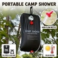5 Gallons/20L Solar Shower Bags | for Camping Beach Swimming Outdoor ...