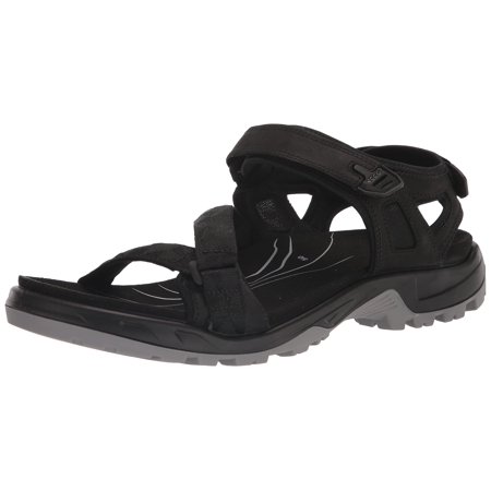 ECCO Men's Yucatan Coast Sport Sandal, Black Nubuck, 9-9.5 | Walmart Canada