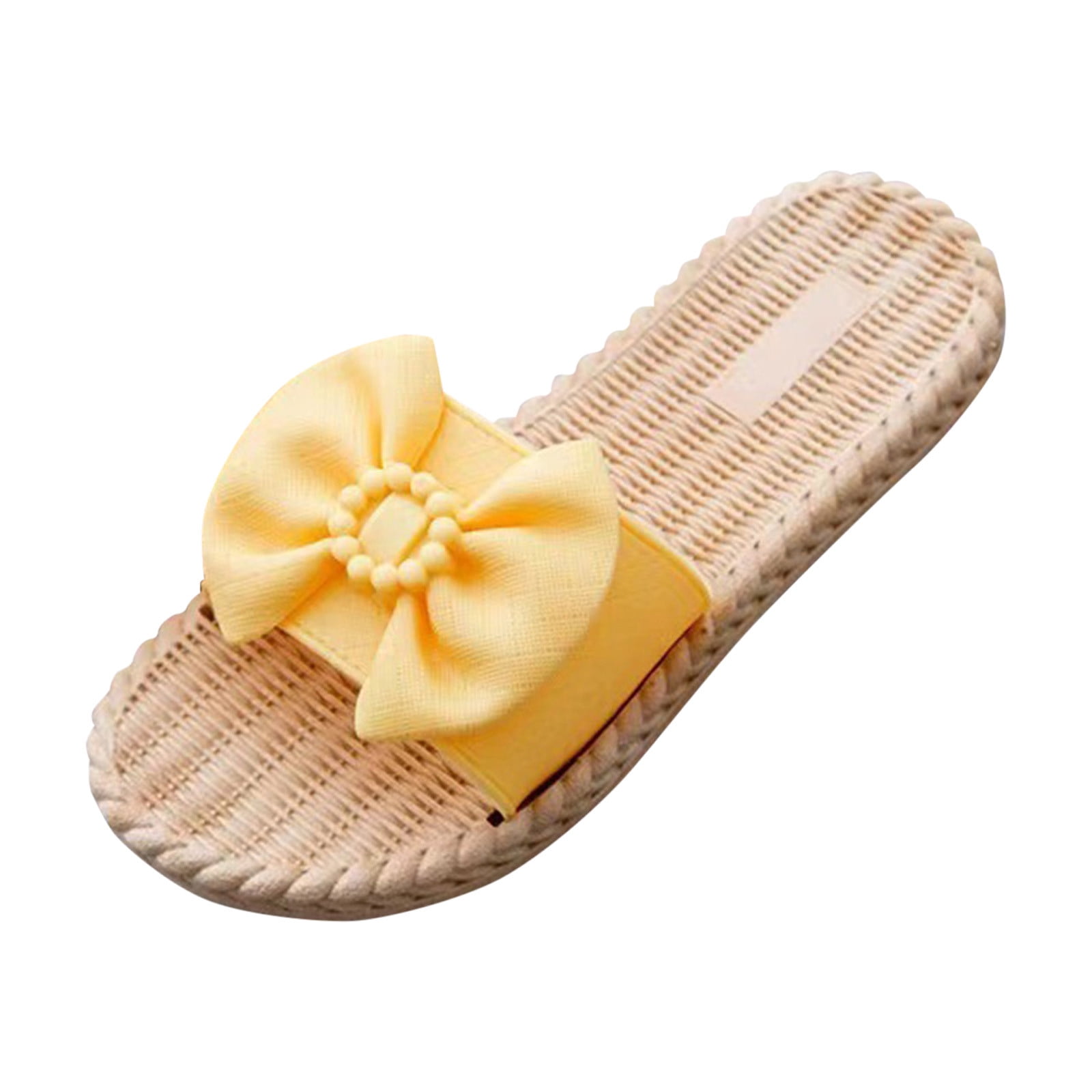 zuwimk Wedge Sandals For Women,Women's Elastic Strappy String Thong ...