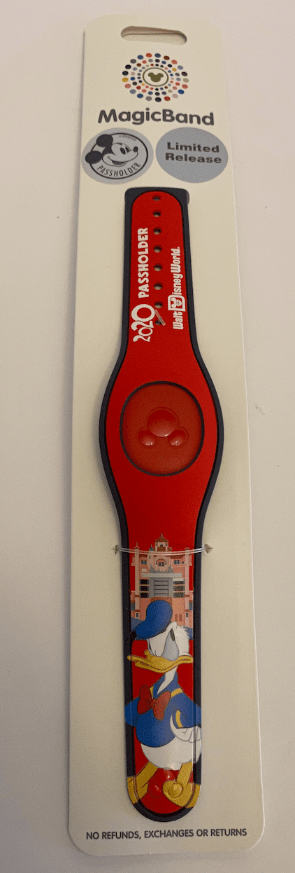 Disney Parks WDW Magic Band Passholder 2020 Donald Duck Limited Edition ...