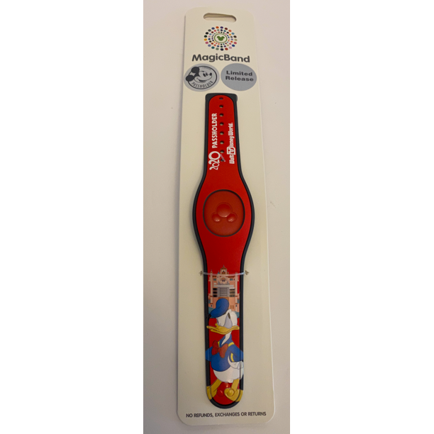 Disney Parks WDW Magic Band Passholder 2020 Donald Duck Limited Edition ...