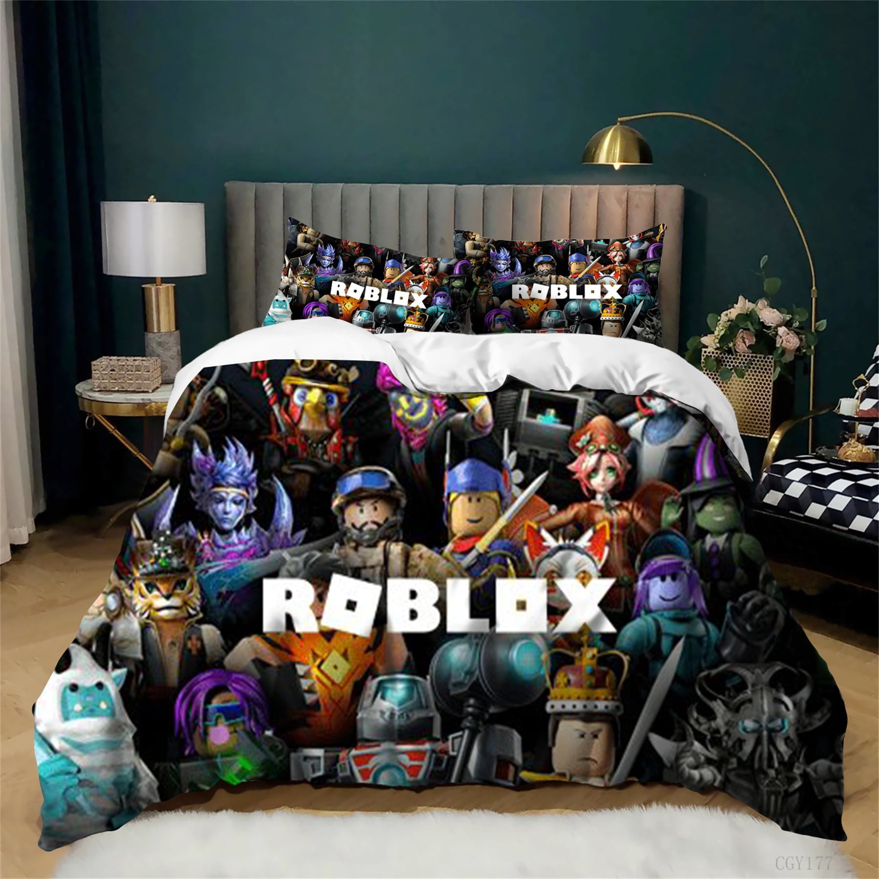 Click here for Rilin Game Roblox Bedding Set Bedroom Decor 3d Dig... prices