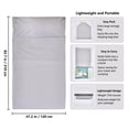 Sleeping Bag Liner Camping Adult Sleep Sack Lightweight Travel Sheet ...