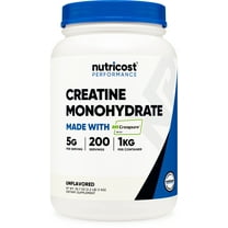 Nutricost Creatine Monohydrate Supplement Powder (500 Grams) (Blue ...