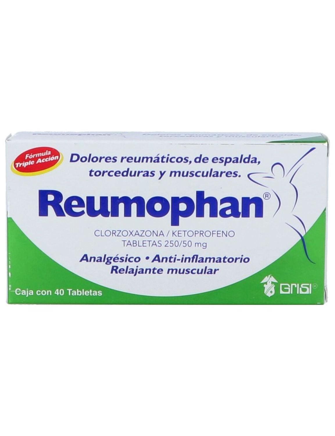 Reumophan 40 tabletas | Walmart en línea