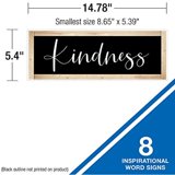 Schoolgirl Style Simply Boho Inspirational Signs Mini Bulletin Board ...