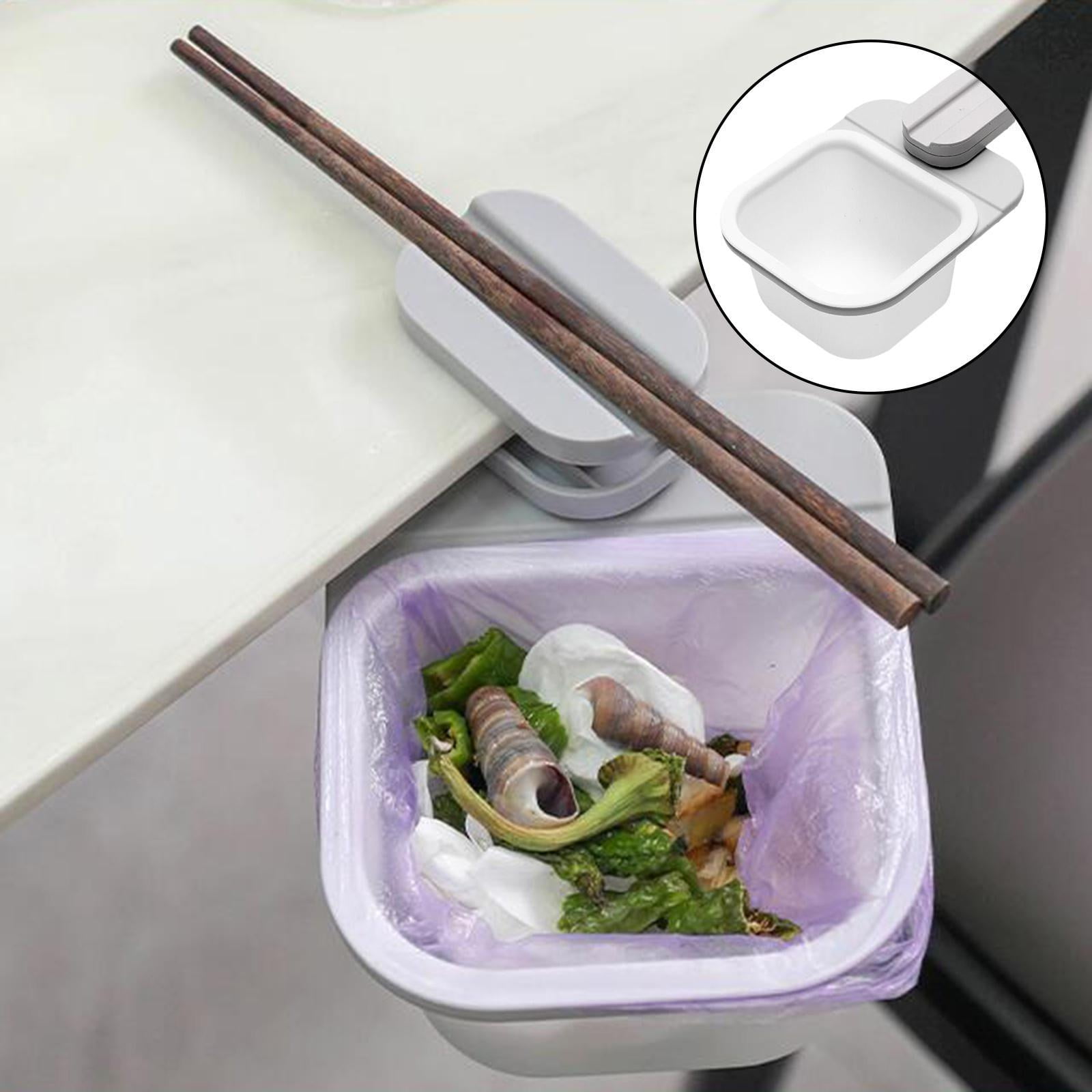 Modern Mini Waste Bin Rotating Multifunction Hanging Household Compact ...