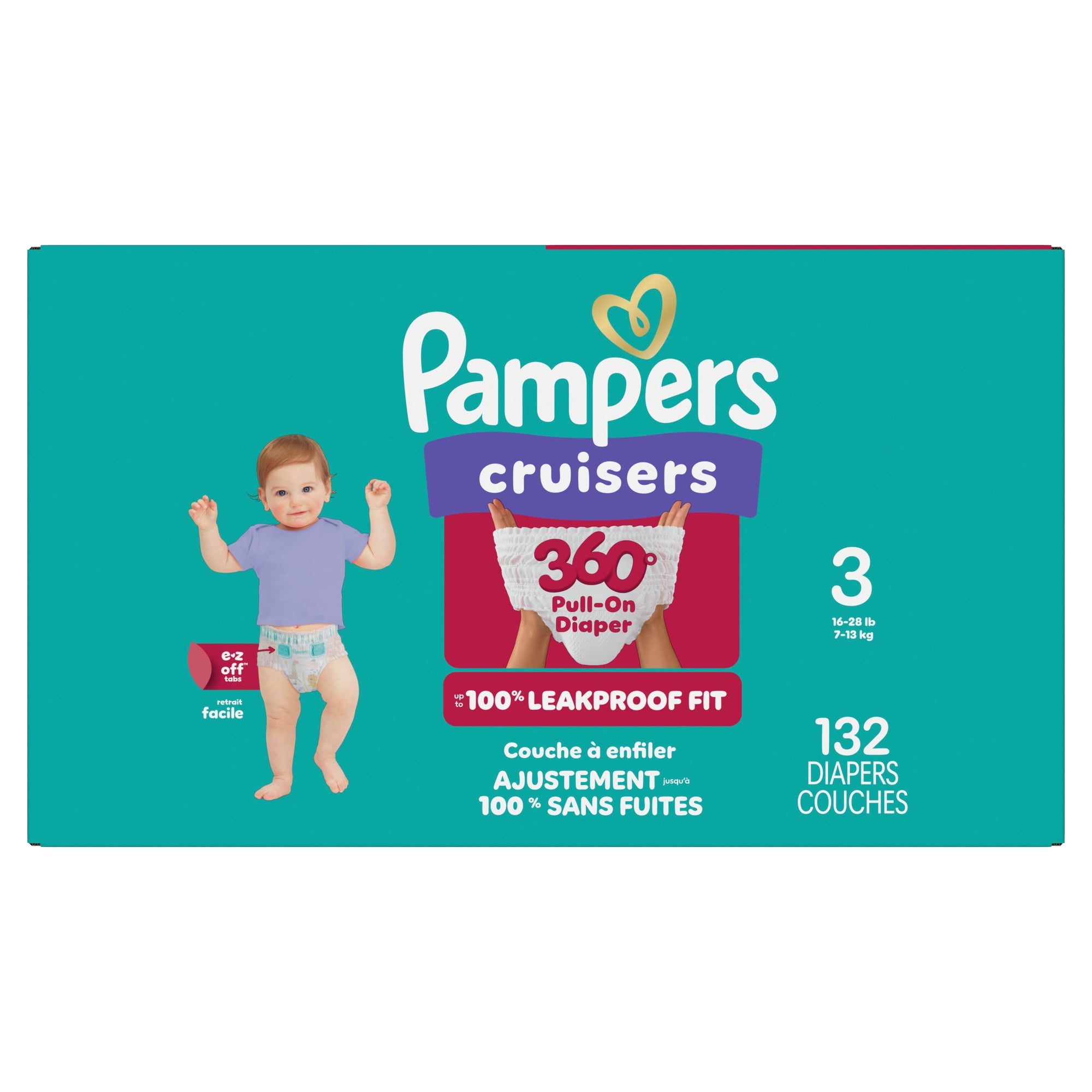 Click here for Pampers Diapers - Cruisers 360° - Size 3  Up To 10... prices
