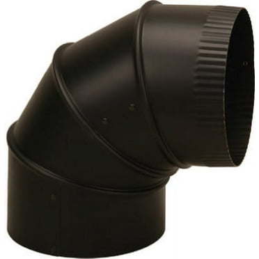 Builder's Best Saf-T-Duct Zero Periscope, 0"-18" Steel Rigid Dryer Vent ...