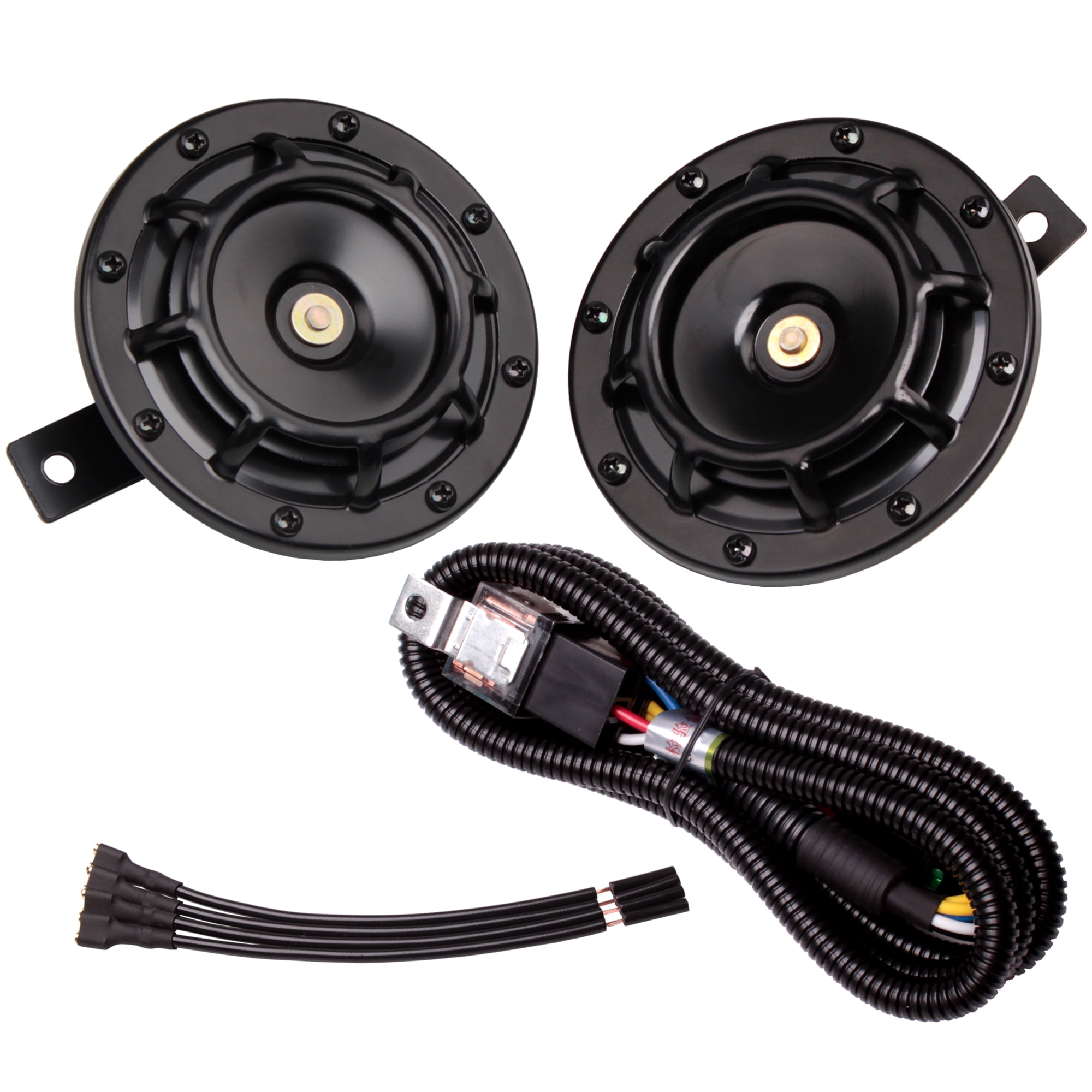 FARBIN Horn Waterproof Car Horns 12v Loud,Super Tone Metal Twin Horns ...