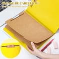 24 Pcs Yellow Letter-Size Classification Folders with 2 Dividers, 3.5 ...