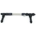 Fragola 9/16-24 Dual Inlet Demon -8AN Fuel Line Kit Black - Walmart.com