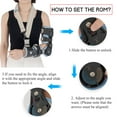 ROM Hinged Elbow Brace - Adjustable Splint for Arm Injury Recovery ...