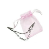 Sweater Guard Double Chain with Slim Clip - Free Organza Gift Bag ...