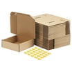 6x6x2 Shipping Boxes, 25 Packs Gift Boxes for Shipping Business Party ...