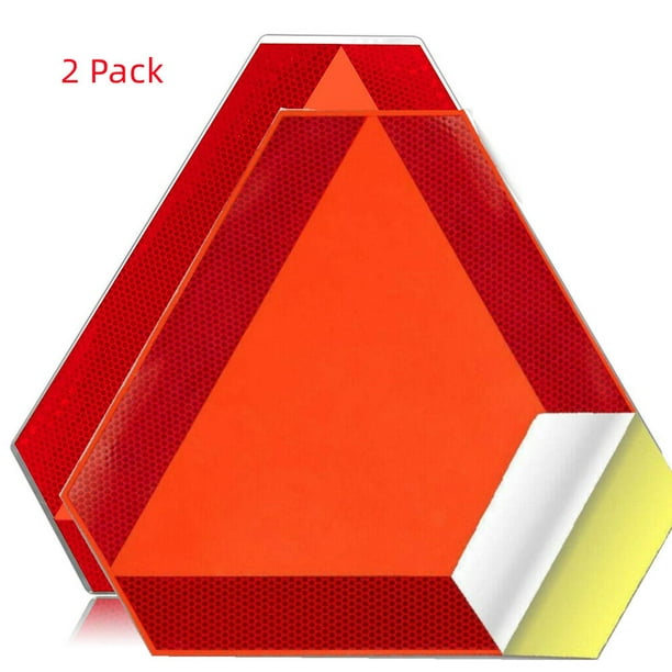 Slow Moving Vehicle Sign