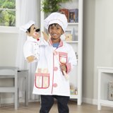 Melissa & Doug Chef Puppet (Al Dente) with Detachable Wooden Rod ...